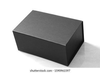 Black Empty Box On White Background Stock Photo 1590961597 | Shutterstock