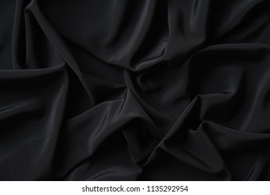 Black Fabric Texture Pattern Background Stock Photo 1135292954 ...
