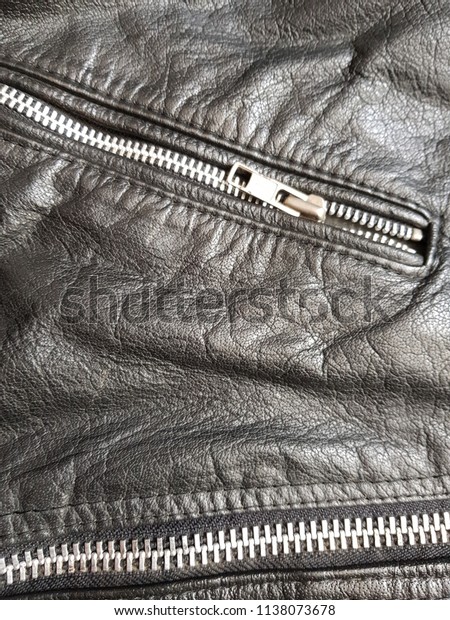 Black Leather Jacket Texture Stock Photo 1138073678 | Shutterstock
