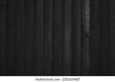 Black Log Wall Texture Background Fence Stock Photo 2201619687 ...