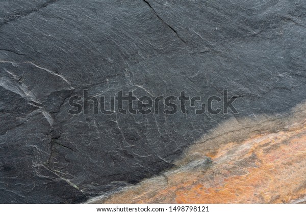 Black Orange Stone Cladding Texture Contain Stock Photo 1498798121 ...