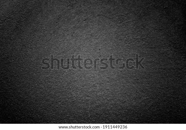 Black Plaster Wall Texture Background Stock Photo (Edit Now) 1911449236
