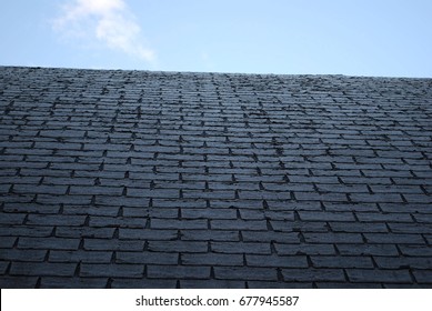 Black Tile Rooftop Stock Photo 677945587 | Shutterstock