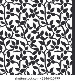 Black White Solid Vector Overlapping Small AI-generated image ...