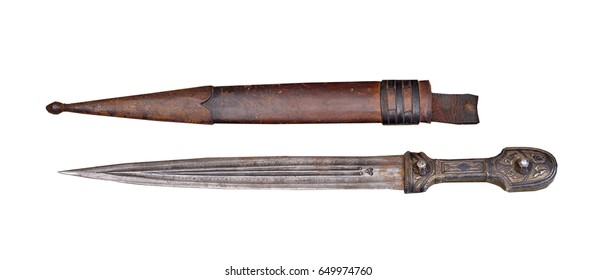 Ornate Ceremonial Dagger Next Jeweled Scabbard Stock Photo (Edit Now ...