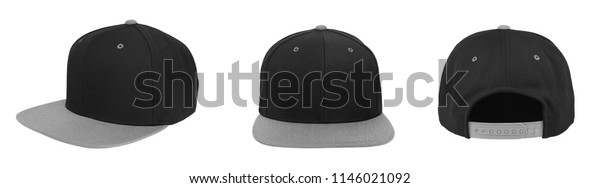 Blank Baseball Snapback Cap Two Tone Stock Photo (Edit Now) 1146021092
