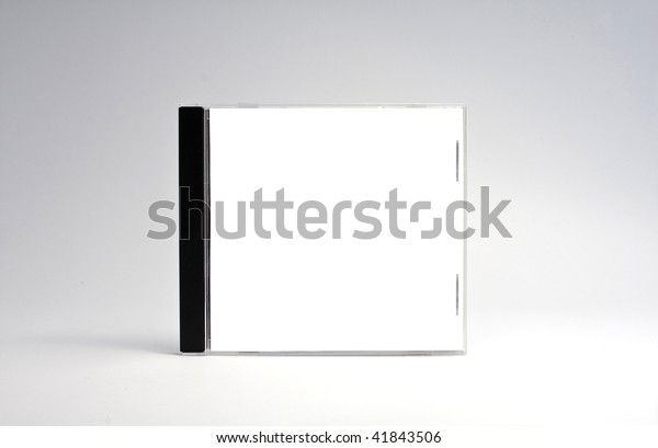 Blank Cd Case Isolatedperfect Inserting Your Stock Photo 41843506 ...