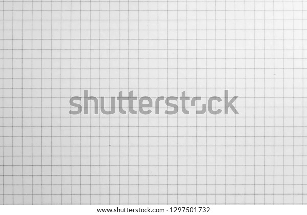 Blank Grid Paper Background Graph Grid Stock Photo 1297501732 ...