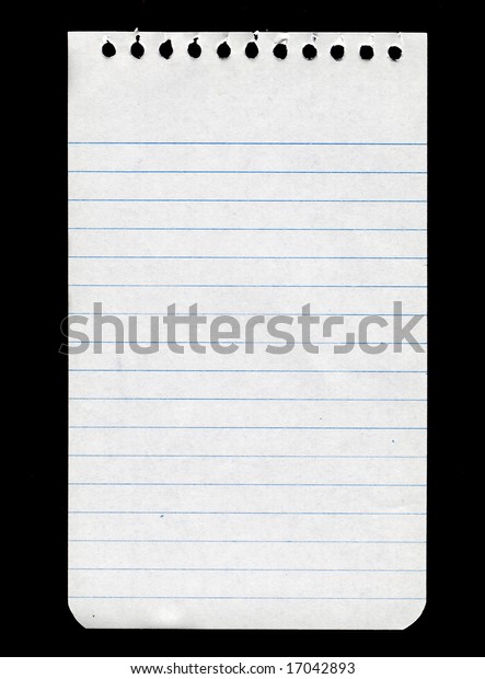 Blank Note Paper Design Element Stock Photo 17042893 | Shutterstock