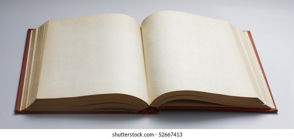 Blank Open Book Stock Photo 52667413 | Shutterstock