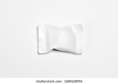 Blank Packaging Candy Plastic Sachet Isolated Stock Photo (Edit Now ...