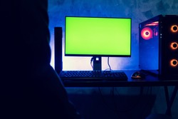 Gaming arena background featuring sports, competition, and electronic ...