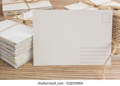 Blank White Post Cards Empty Postcard Stock Photo 521385157 | Shutterstock