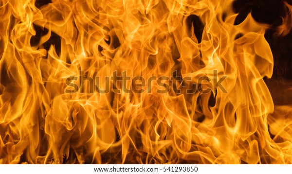 Blazing Fire Flame Background Stock Photo (Edit Now) 541293850