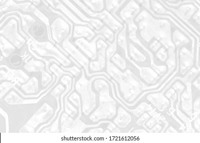 White Texture Background Printed Circuit Board Stock Photo 1031841718 ...