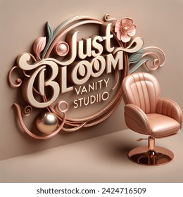 Hair Love Bella 3d Cursive Text AI-generated image 2424666767 ...