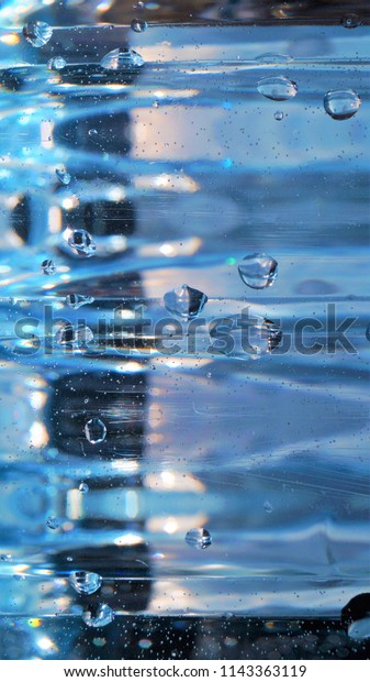 Blue Background Oxygen Texture Element Surface Stock Photo 1143363119 ...