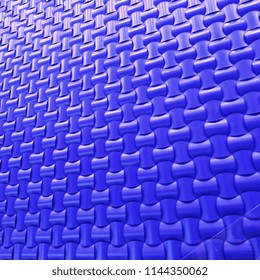 Blue Background Wave Tiles Pattern Stock Photo 1144350062 | Shutterstock