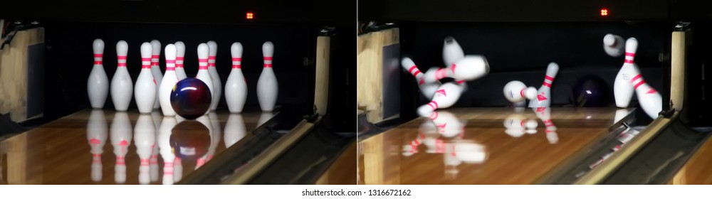 706 Knock down bowling pins Images, Stock Photos & Vectors | Shutterstock