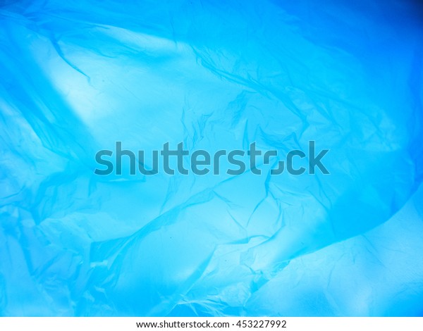 Blue Cellophane Packing Texture Background 2 Stock Photo 453227992 ...