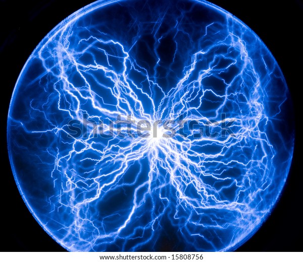 Blue Plasma Backgroundtexture Stock Photo (Edit Now) 15808756