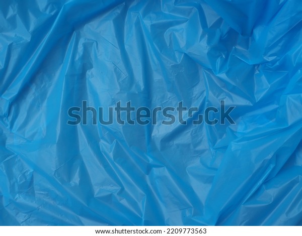 Blue Plastic Bag Texture Background Stock Photo 2209773563 | Shutterstock