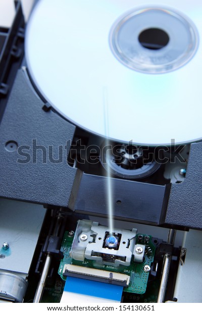Blue Ray Disk Into Device Stock Photo 154130651 | Shutterstock