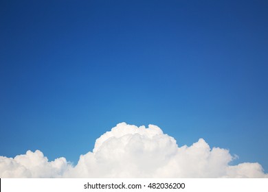 Blue Sky Background Clouds Bottom Sky Stock Photo 482036200 | Shutterstock