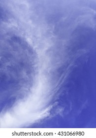 Blue Sky Background Tiny Cloud Sky Stock Photo 431066980 | Shutterstock