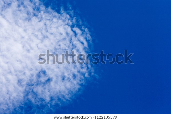 Blue Sky Cloud Empty Space Text Stock Photo 1122105599 | Shutterstock