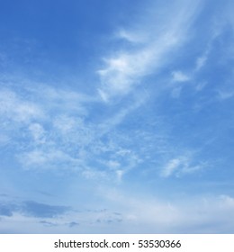 Blue Sky Clouds Square Background Stock Photo 53530366 | Shutterstock