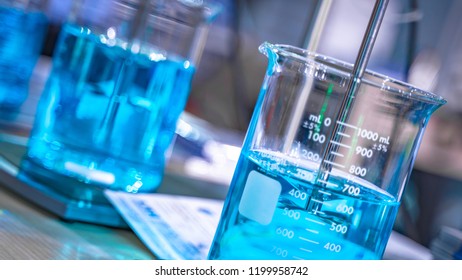 Microscope Microbiology Lab Laboratory Glassware Background Stock Photo ...