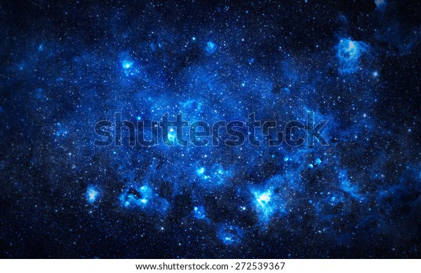 Blue Starfield - NASA가 제공한 이 스톡 사진(지금 편집) 272539367