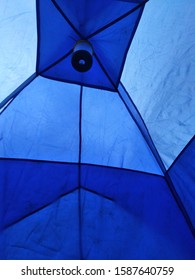 Blue Triangular Prism Tent Stock Photo 1587640759 | Shutterstock