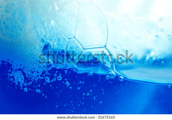 Blue Wave Bubbles Stock Photo 31675165 | Shutterstock