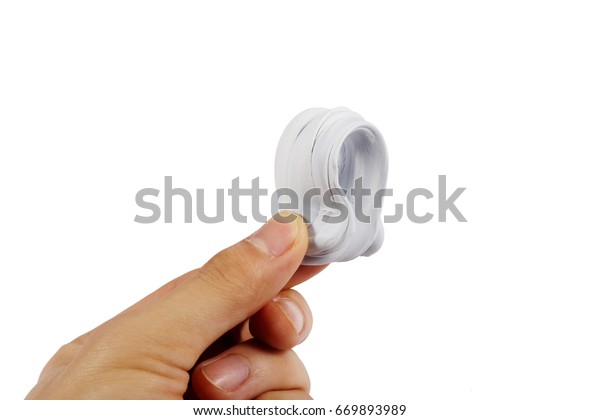 Bluetack Rubber Stock Photo (Edit Now) 669893989