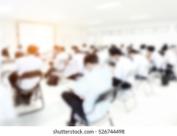 Blurred Background Conference Room Administrators Teacher Stock Photo ...