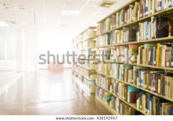 Blur Image Library Use Background On Stock Photo 438192967 | Shutterstock