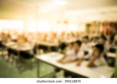 Blur Image Student Learning Classroom Stock Photo 391319266 | Shutterstock