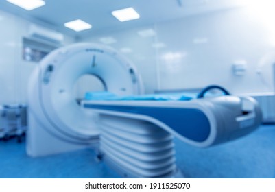 Blurred Background Computer Tomography Diagnostics Modern Stock Photo ...