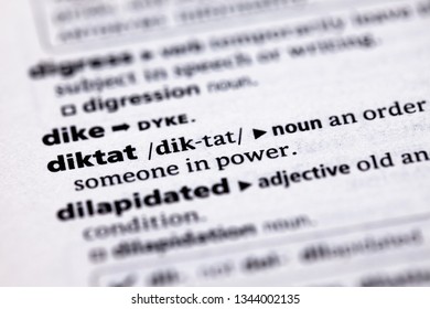 Diktat 이미지, 스톡 사진 및 벡터 | Shutterstock