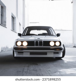 Porównanie Bmw E30 Mercedes 190 AI-generated image 2522734137 ...