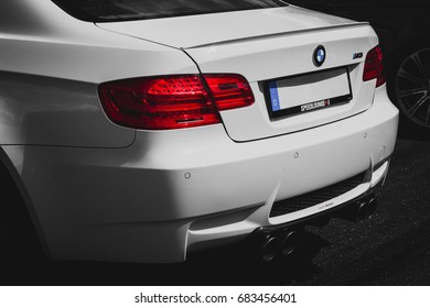 Bmw M3 E92 Back View Exhibition Stock Photo 683456401 | Shutterstock