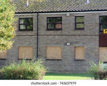 Boarded Empty Flat Stock Photo 743637979 | Shutterstock