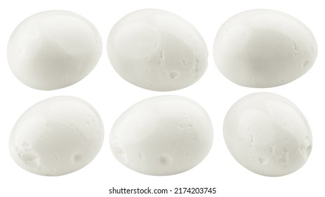 Boiled Egg Without Shell Isolated On Stock Photo 2174203745 | Shutterstock