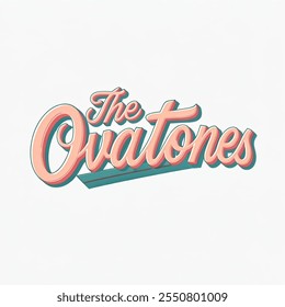 Retro Typographic Band Logo Featuring Name AI-generated image ...
