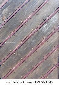 Bolted Wood Pattern Wall 45 Degrees Stock Photo 1237971145 | Shutterstock