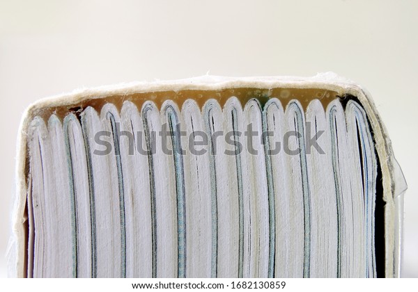 Book Bound Using Perfect Binding Showing Stock Photo (Edit Now) 1682130859
