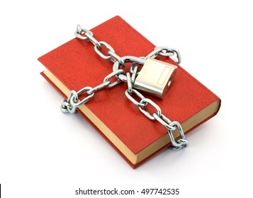 Book Locked Padlock Chains Stock Photo 497742535 | Shutterstock