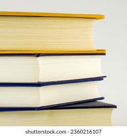 Large Stack Bibles Various Thicknesses Library AI-generated image ...